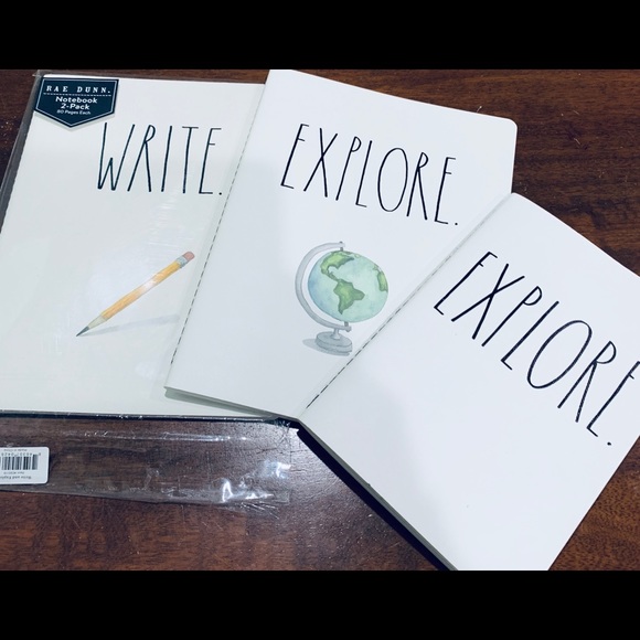Rae Dunn | Office | 3 New Rae Dunn Notebooks | Poshmark